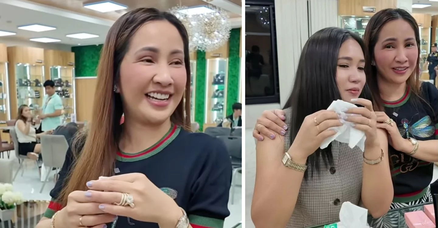Vlogger Mam Elma turns emotional in a Maddox Jewelry interview, could ...
